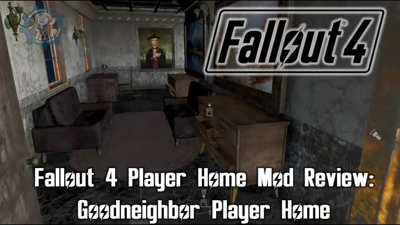 Fallout 4 Mod Review Goodneighbor Player Home - YouTube