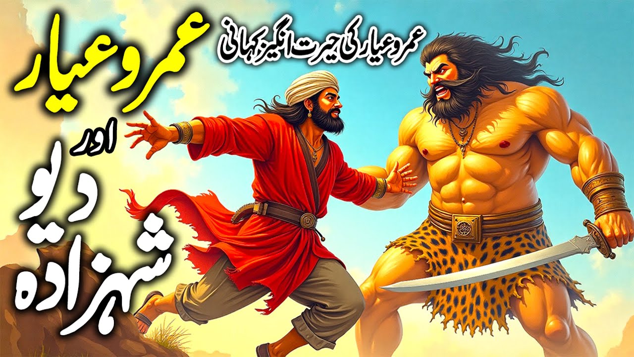 Umro Ayar Aur Deo Shehzada | Umro Ayar Ki Kahaninyan | Talism Hoshruba ...