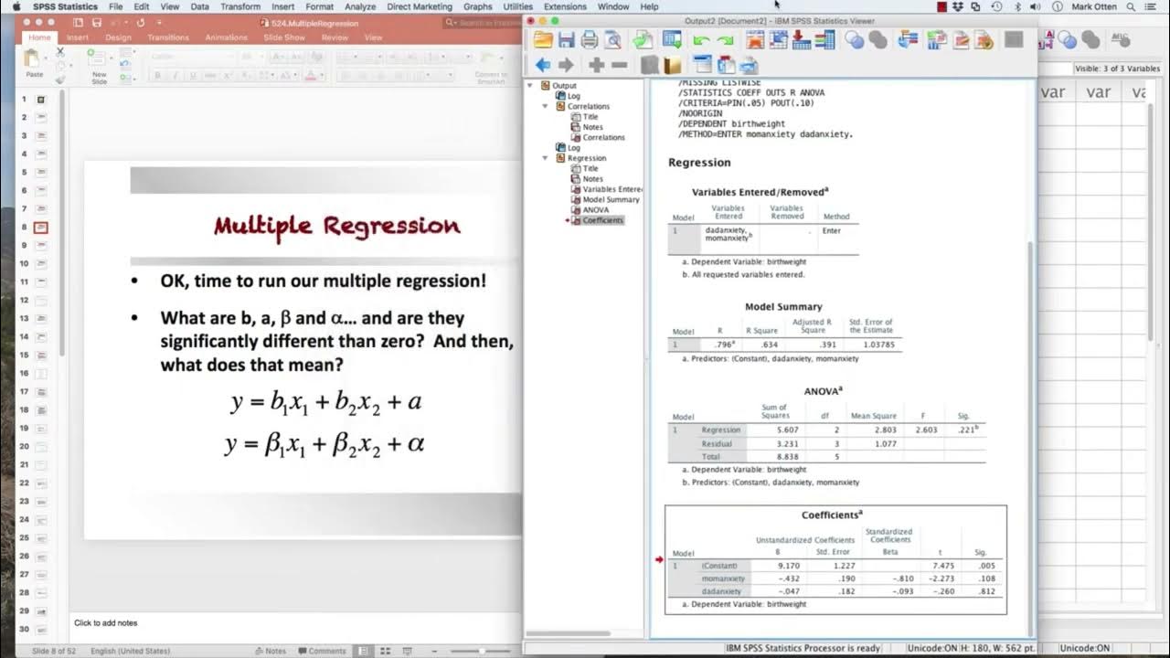 Multiple Regression - YouTube