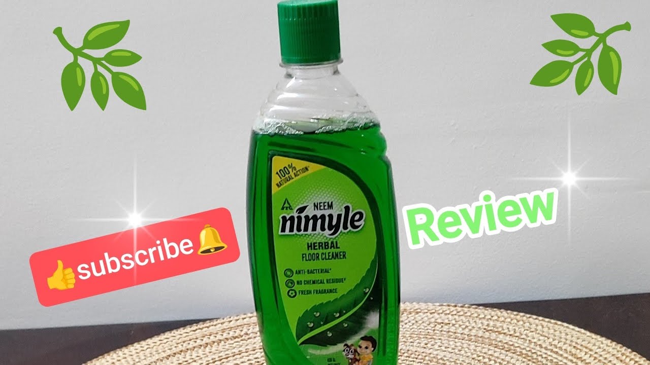 Nimyle Herbal Floor Cleaner Review||Nimyle Floor Cleaner With Power Of ...