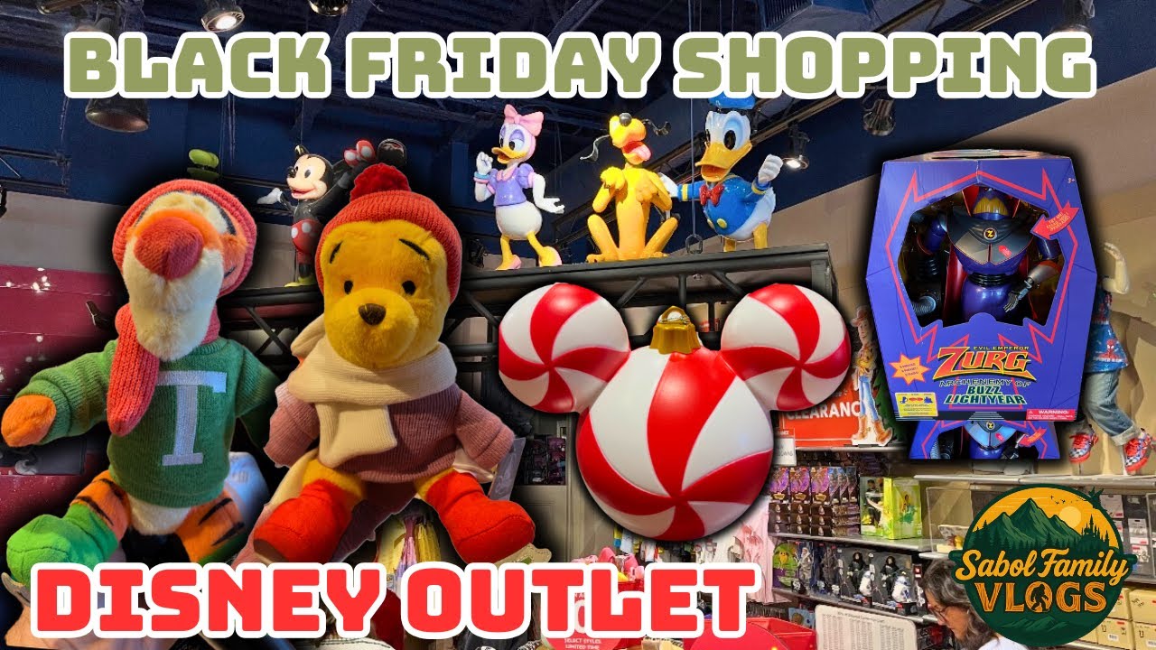 DISNEY OUTLET STORE SHOPPING | Amazing Black Friday Deals! Disney World ...