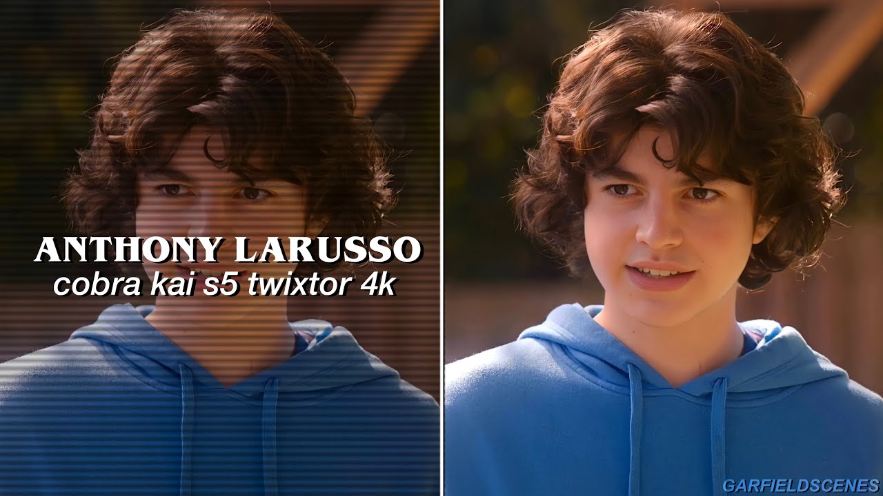 anthony larusso (cobra kai) season 5 | twixtor scenepack - YouTube