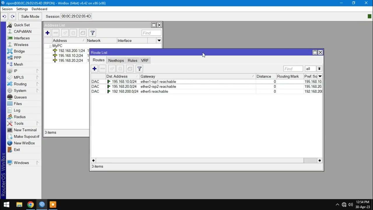 Merge internet speed using NTH load balancing with auto Failover on mikrotik - YouTube