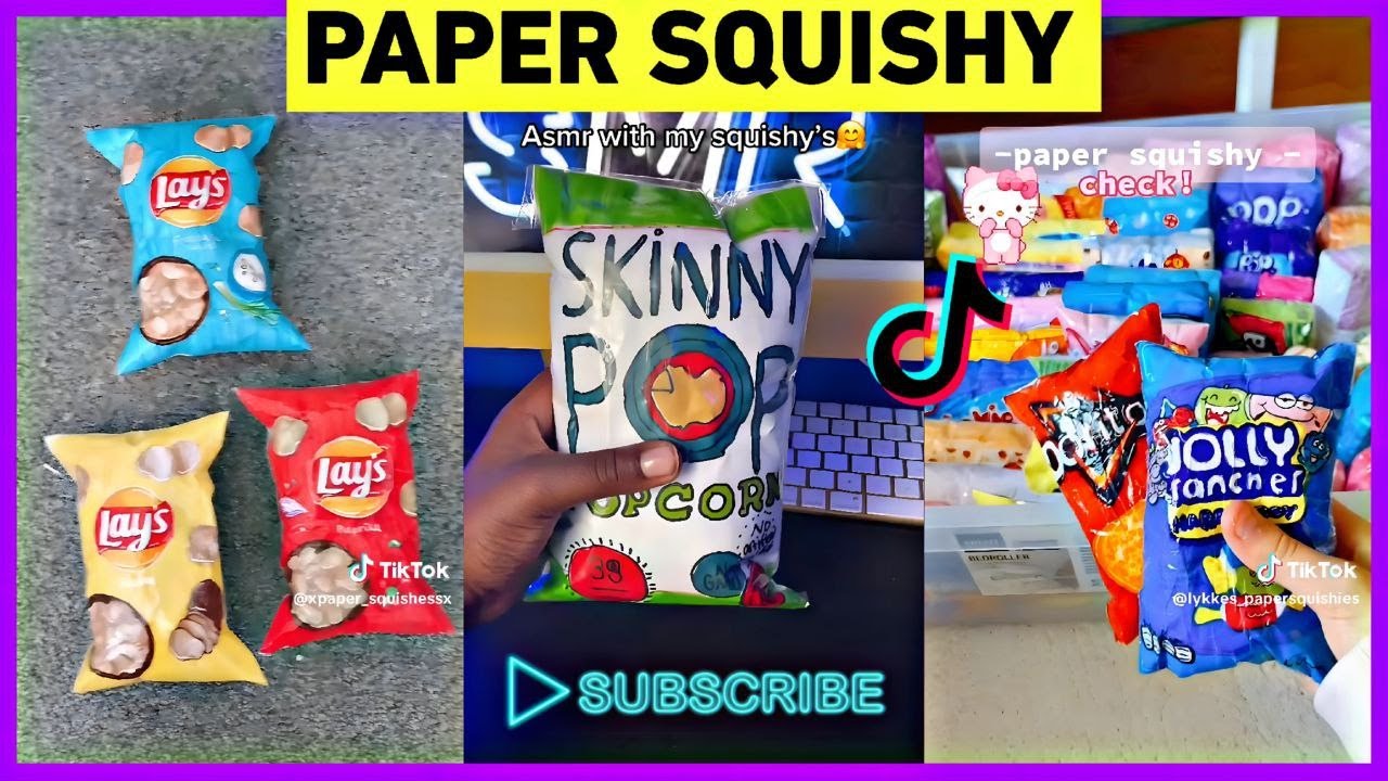 🌸PAPER SQUISHY - 🌼 BEST COMPILATION 2024🌷 #72 #papersquishy - YouTube