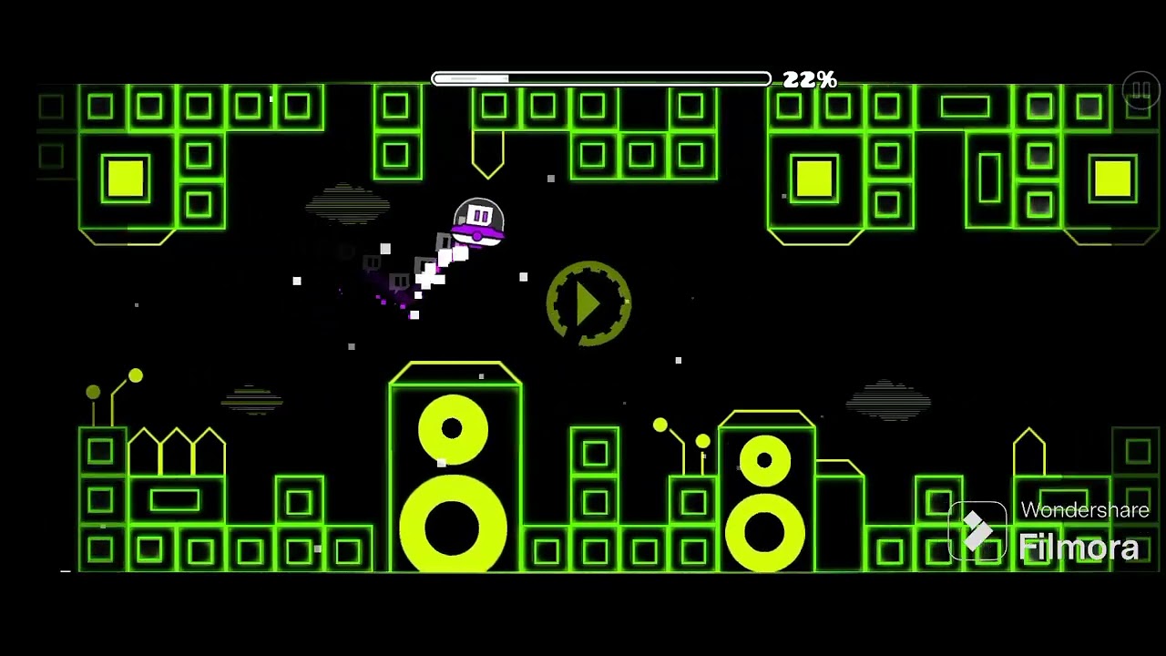pou sitio jugando geometry dash - YouTube