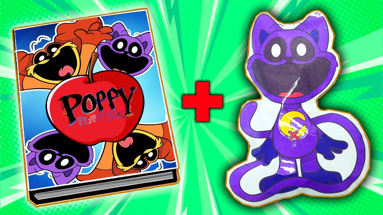 🐱CATNAP Cooking! Making Poppy Playtime Chapter 3 GAME BOOK +🐱(Smiling ...