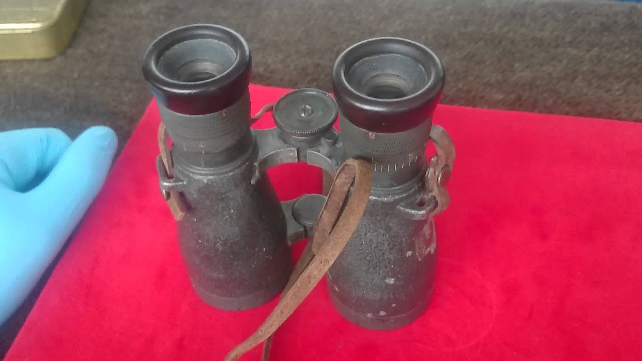 WW1 German 'Fernglas' Binoculars - Herts at War - YouTube