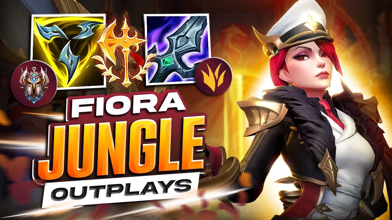 WILD RIFT JUNGLE FIORA OUTPLAYS - Full Gameplay - YouTube
