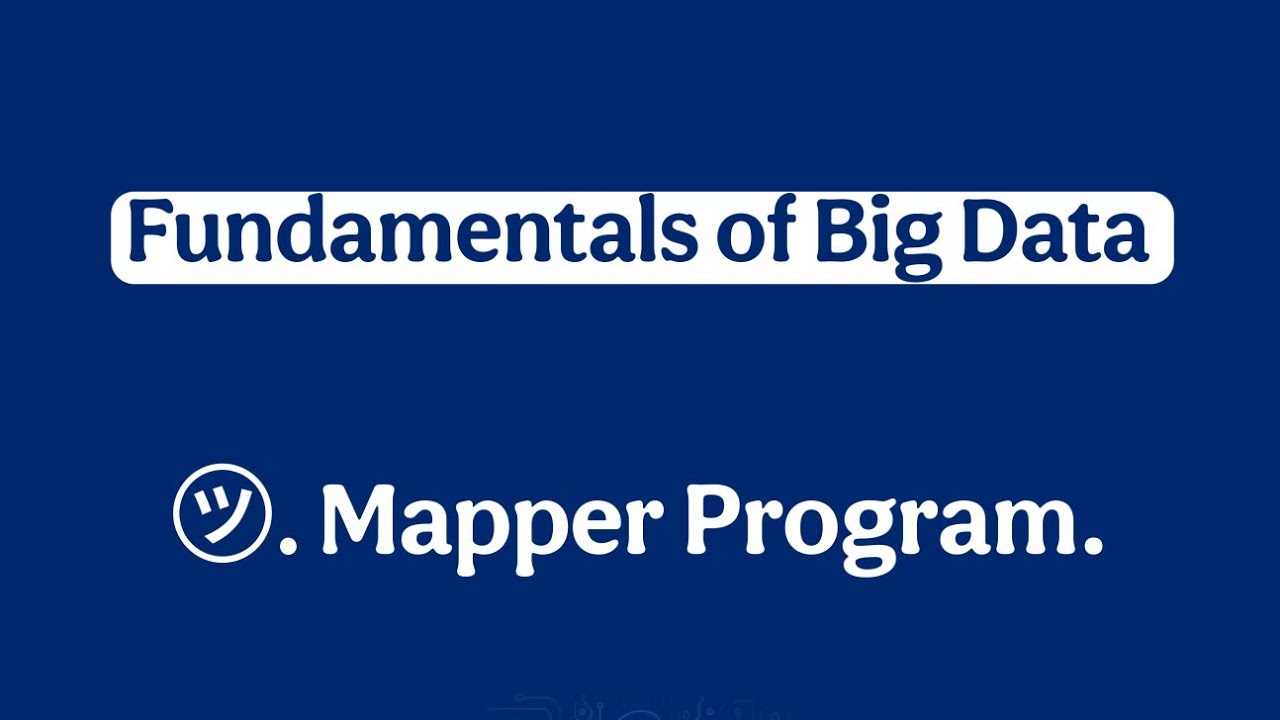 Big Data (Mapper Program) - YouTube