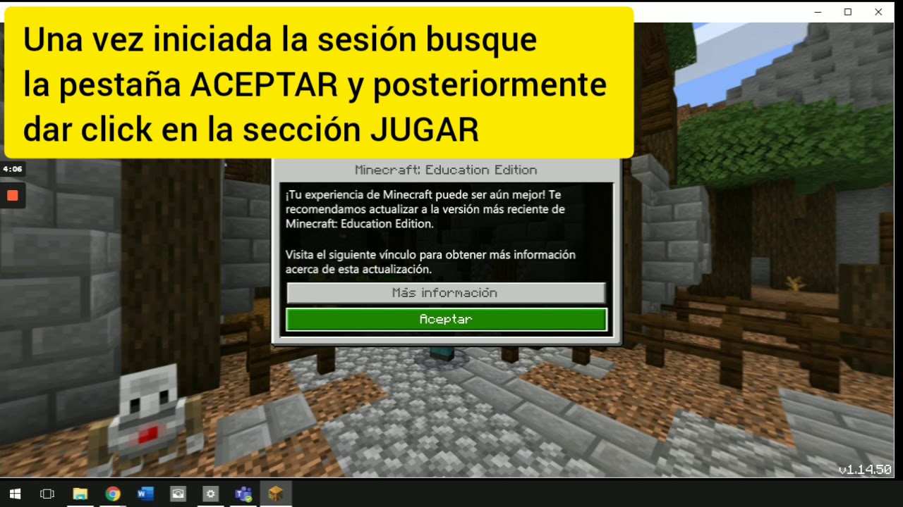 Guía de Instalación Minecraft Education & Microsoft Teams. - YouTube