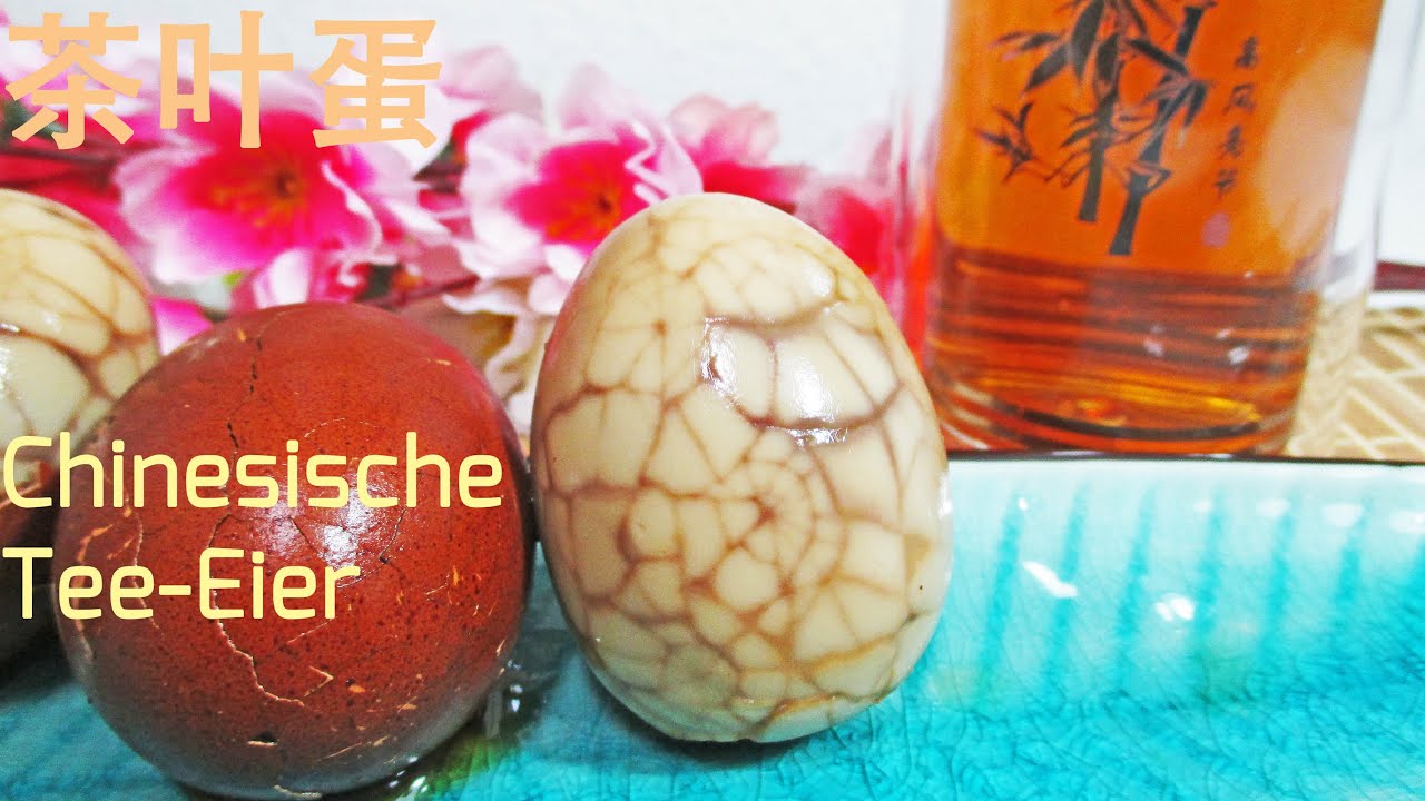Chinesische Tee- Eier | 茶葉蛋 - YouTube