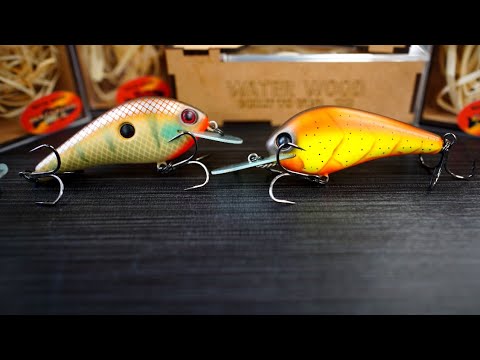 INSANE handmade Wooden Crankbaits! Water Wood Custom Baits!!!! - YouTube