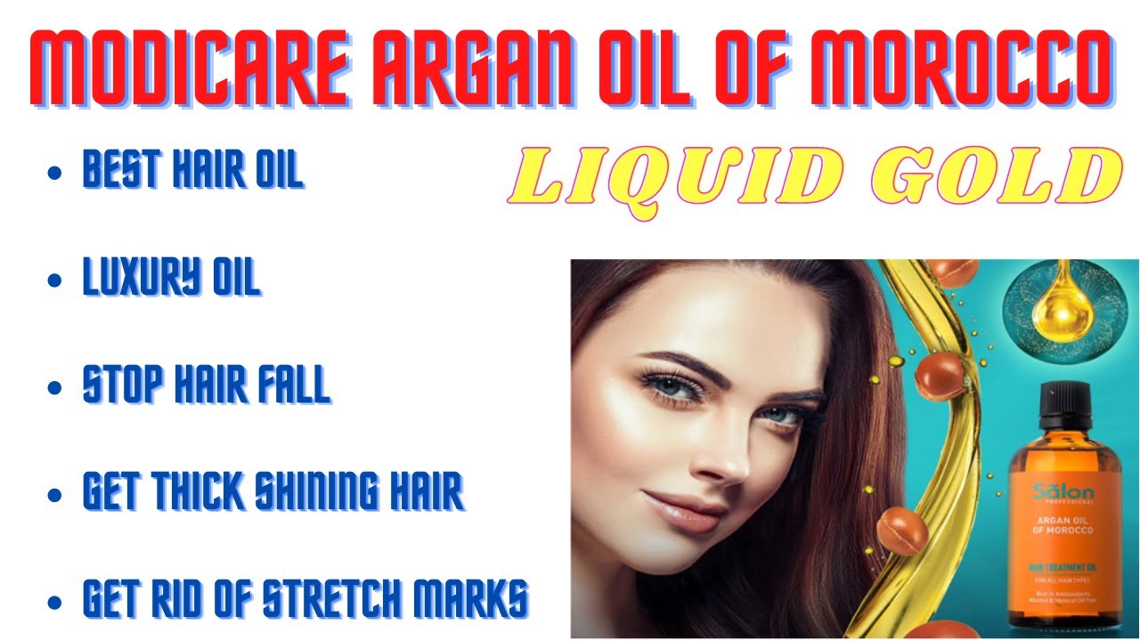 MODICARE ARGAN OIL OF MOROCCO | HAIR FALL PREVENTION | SHINING HAIR ...