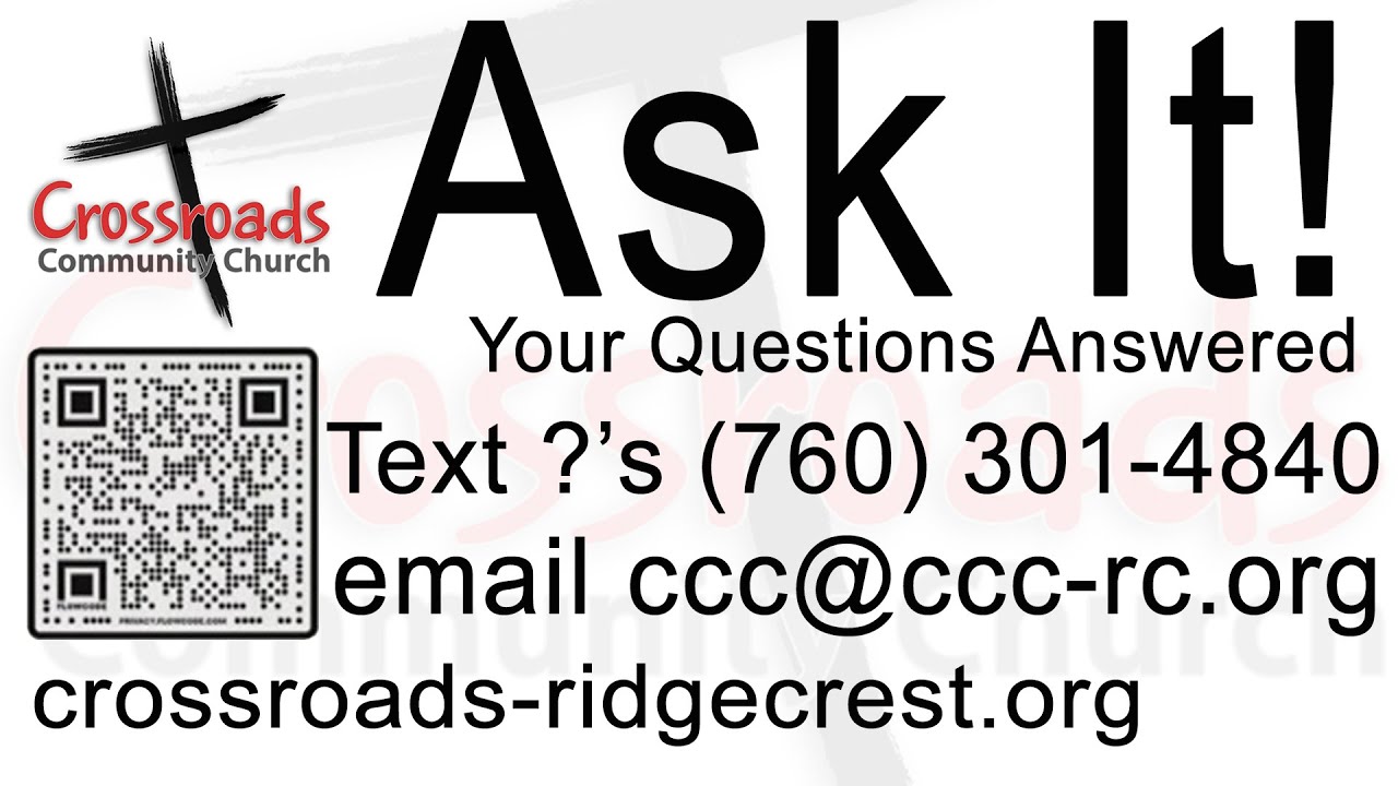 Ask It Your Questions Answered Saturday Nov 16, 2024 with Bill Corley ...