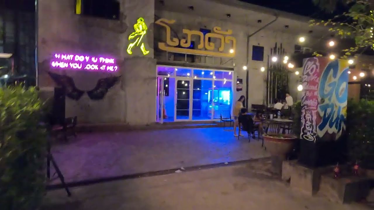 LAOS | VIENTIANE NIGHTLIFE 4K | TRAVEL VLOG | NIGHTCLUBS IN VIENTIANE ...