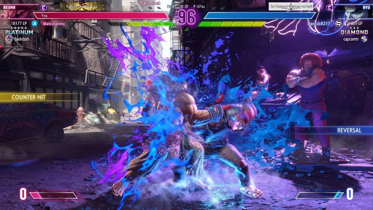 STF6 Casual with a Diamond Ryu vs Akuma - YouTube