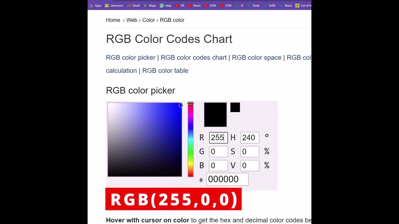 This is all about RGBA color format - YouTube
