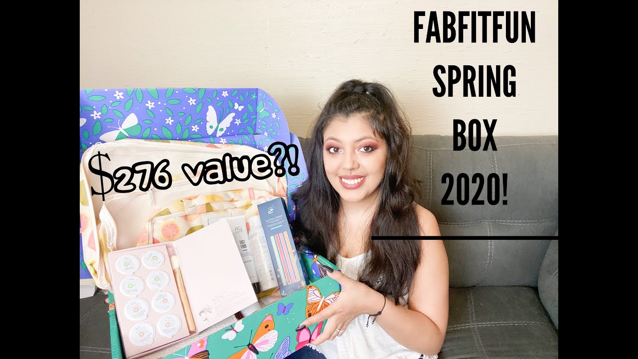 FabFitFun | Spring Box | 2020 - YouTube
