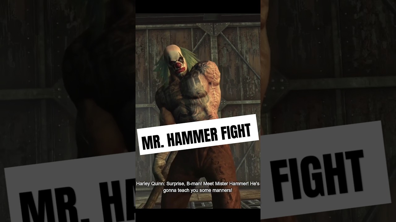 Mr. Hammer boss fight #arkhamcity #batman #harleyquinn # ...