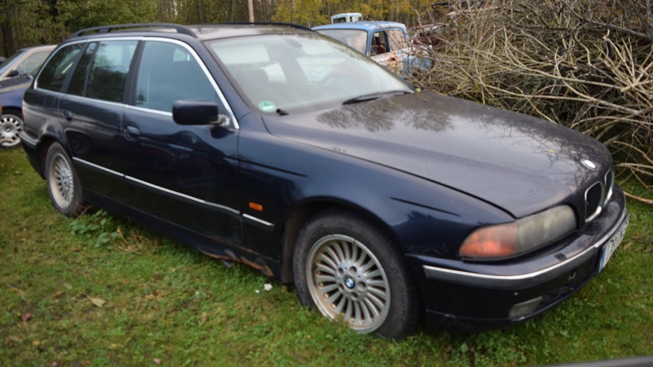 Starting Some Diesel BMW E39s After 1 Year - YouTube