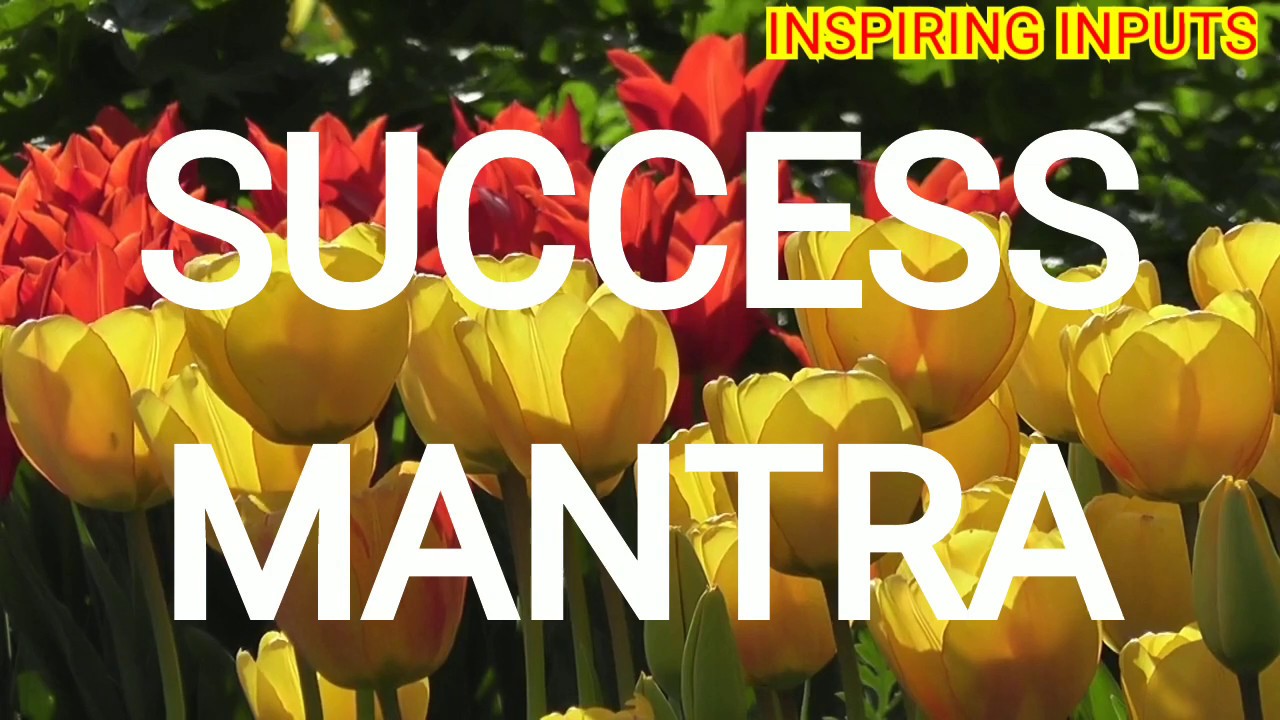 SUCCESS MANTRA by INSPIRING INPUTS - YouTube