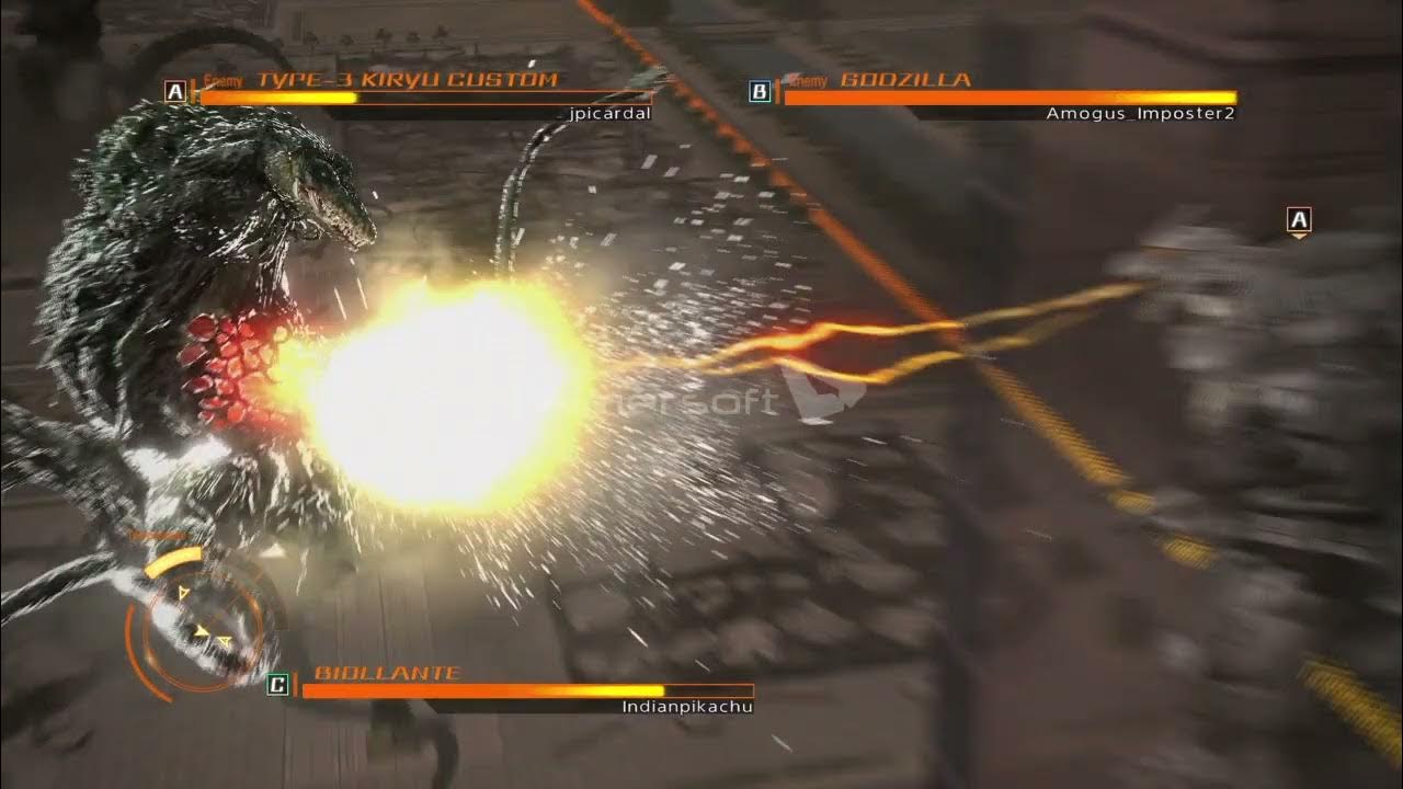 Biollante vs Kiryu vs Godzilla - YouTube