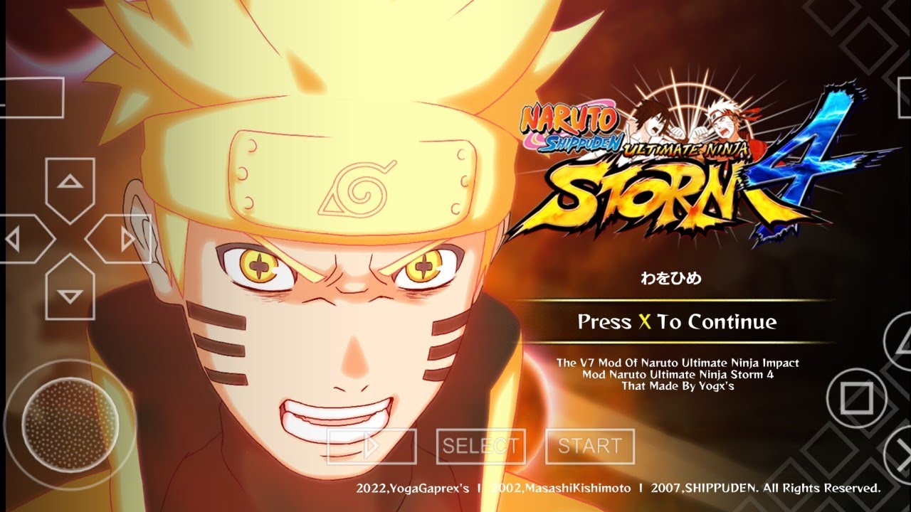 review game ppspp Naruto SHIPPUDEN ninja storm 4 - YouTube