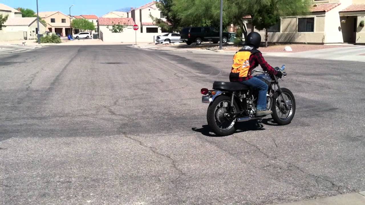 1972 OIF Triumph Tiger 650 tr6r start up - YouTube