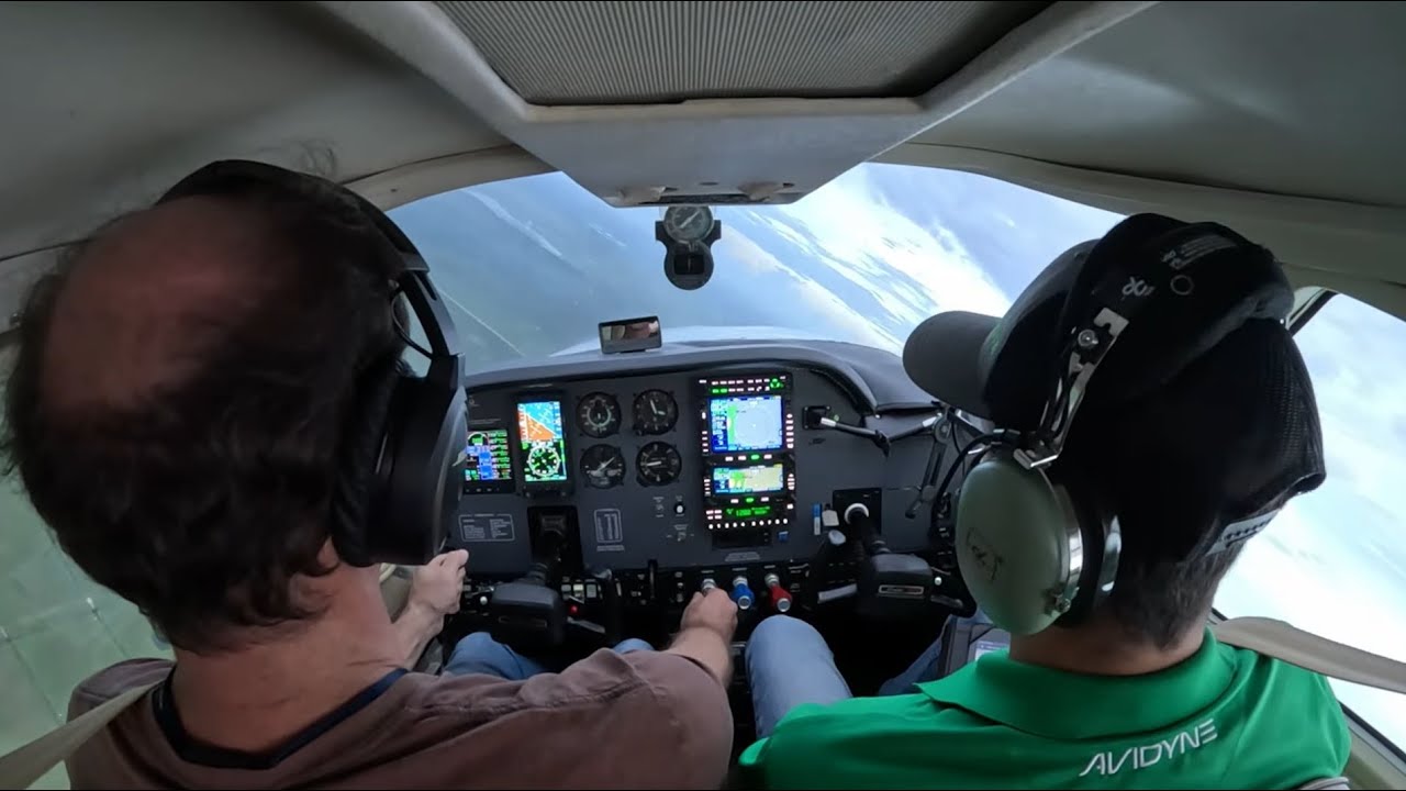 Flight Lesson 7 - Slow Flight and Steep Turns - YouTube