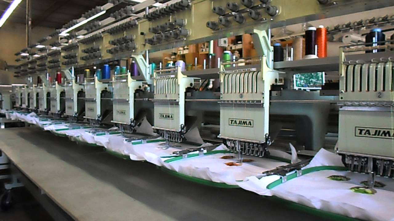 TAJIMA TME-HC912 Embroidery Machine (Máquina bordadora) ventas@tewh.com ...