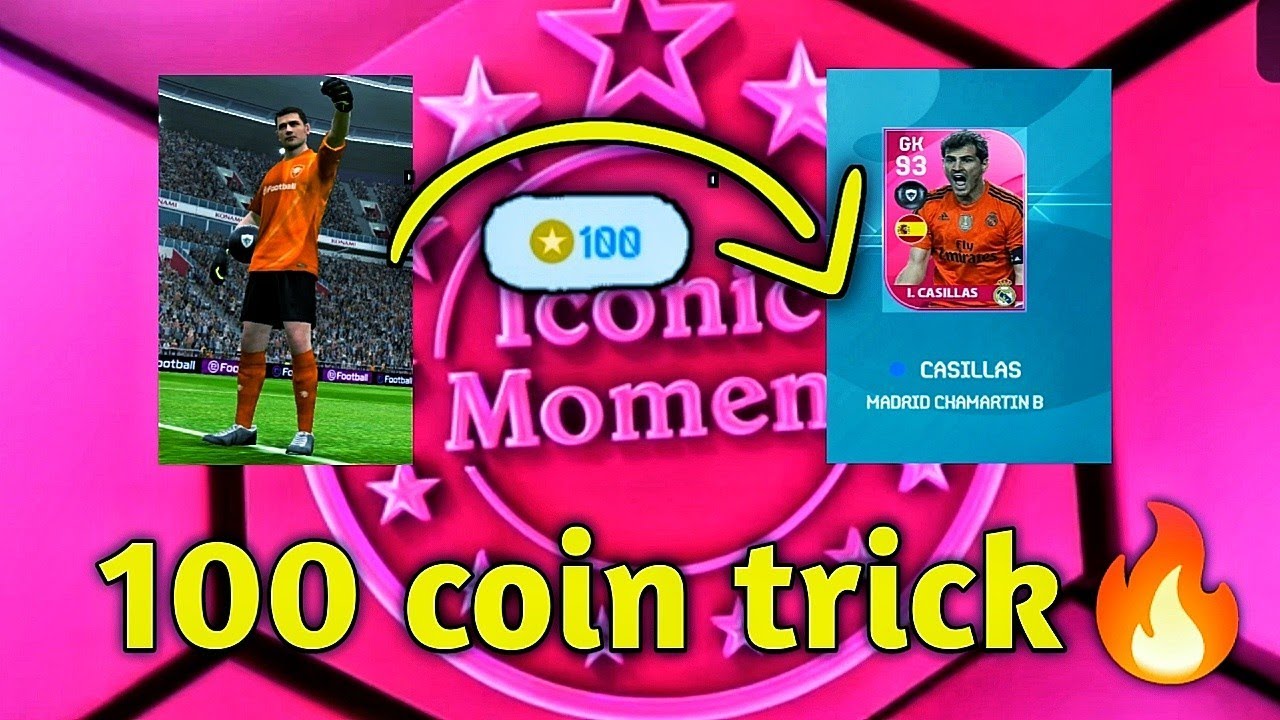 100 coin working trick to get iconic🔥 pes 2021 mobile - YouTube