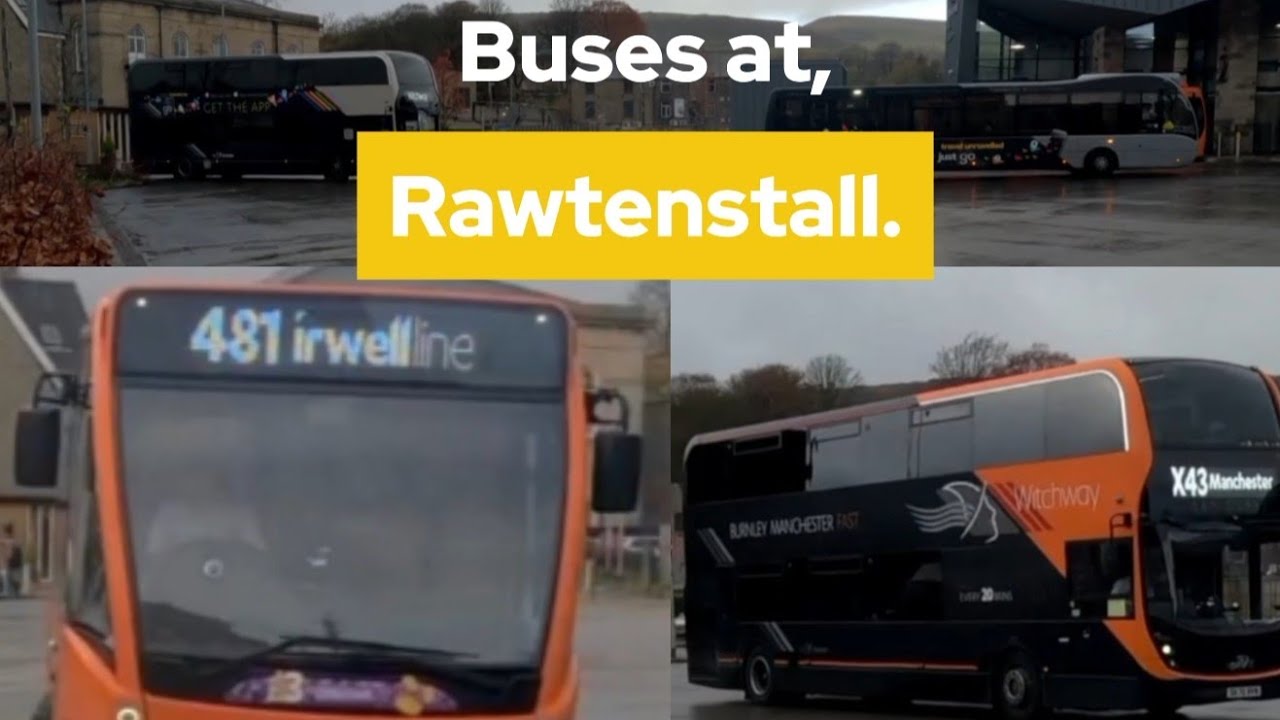 Buses at, Rawtenstall. - YouTube