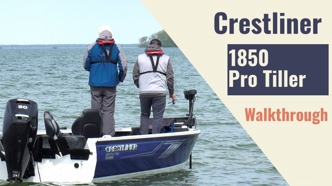 Crestliner 1850 Pro Tiller Walkthrough - YouTube
