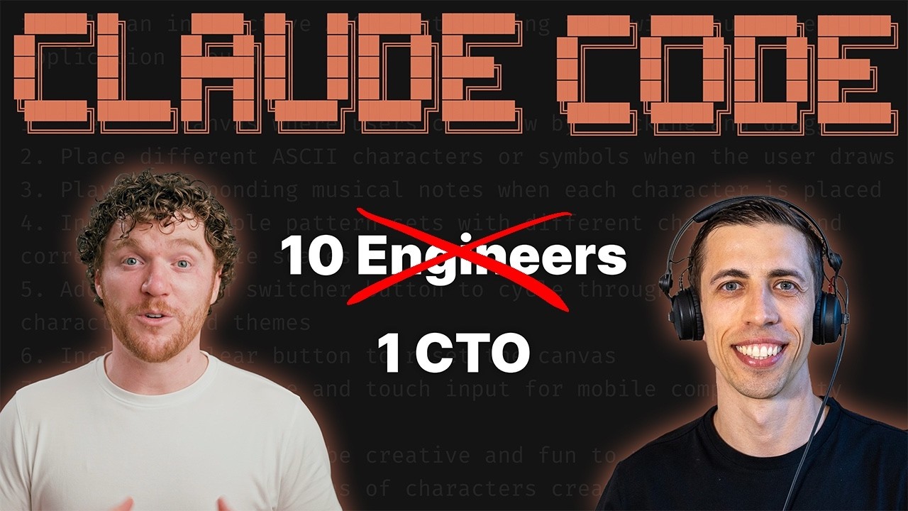 Steal This CTO's Claude Code Playbook for Building AI Coding Agents - YouTube