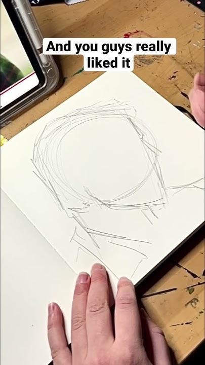 Speed Portrait Drawing Drawing Pedro Pascal From The Last Of Us In 5