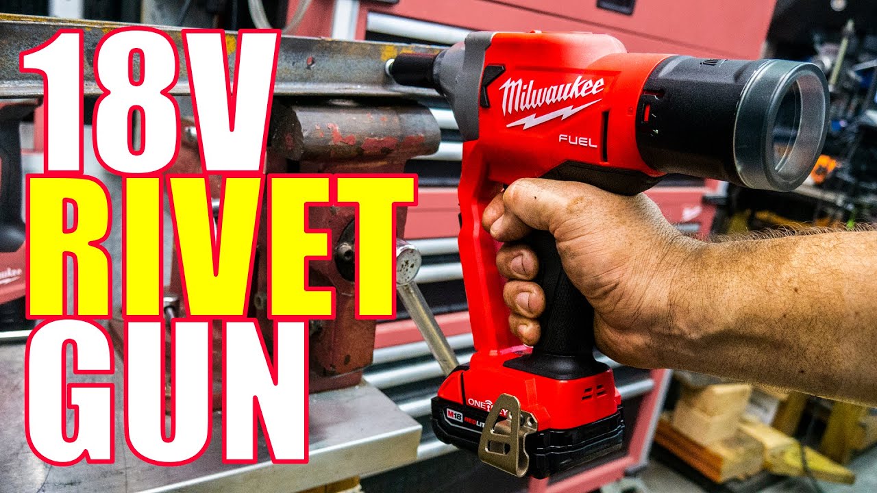 FIRST EVER Milwaukee 2660 M18 FUEL Rivet Gun Review 4500 Pull Force FIRST EVER Milwaukee 2660 M18 FUEL Rivet Gun Review 4500 Pull Force