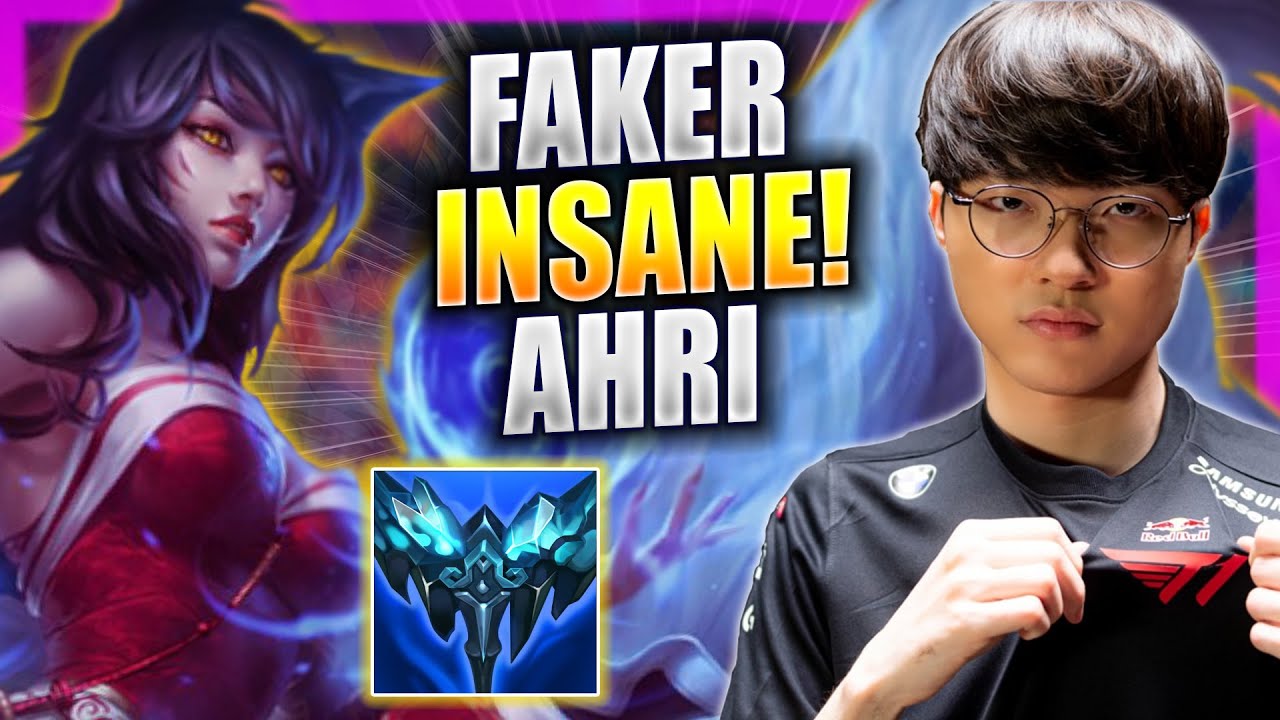 FAKER IS INSANE WITH AHRI! - T1 Faker Plays Ahri MID vs Jayce! | Season ...