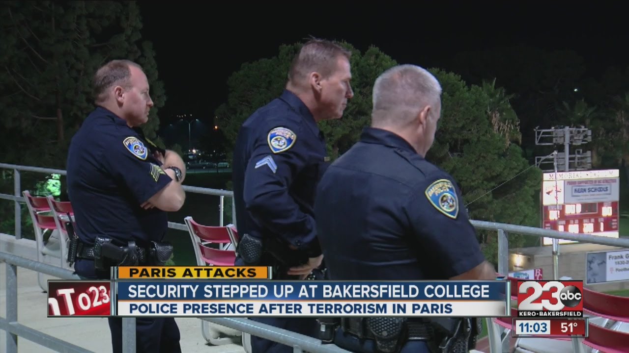 Security on high alert at Bakersfield College - YouTube