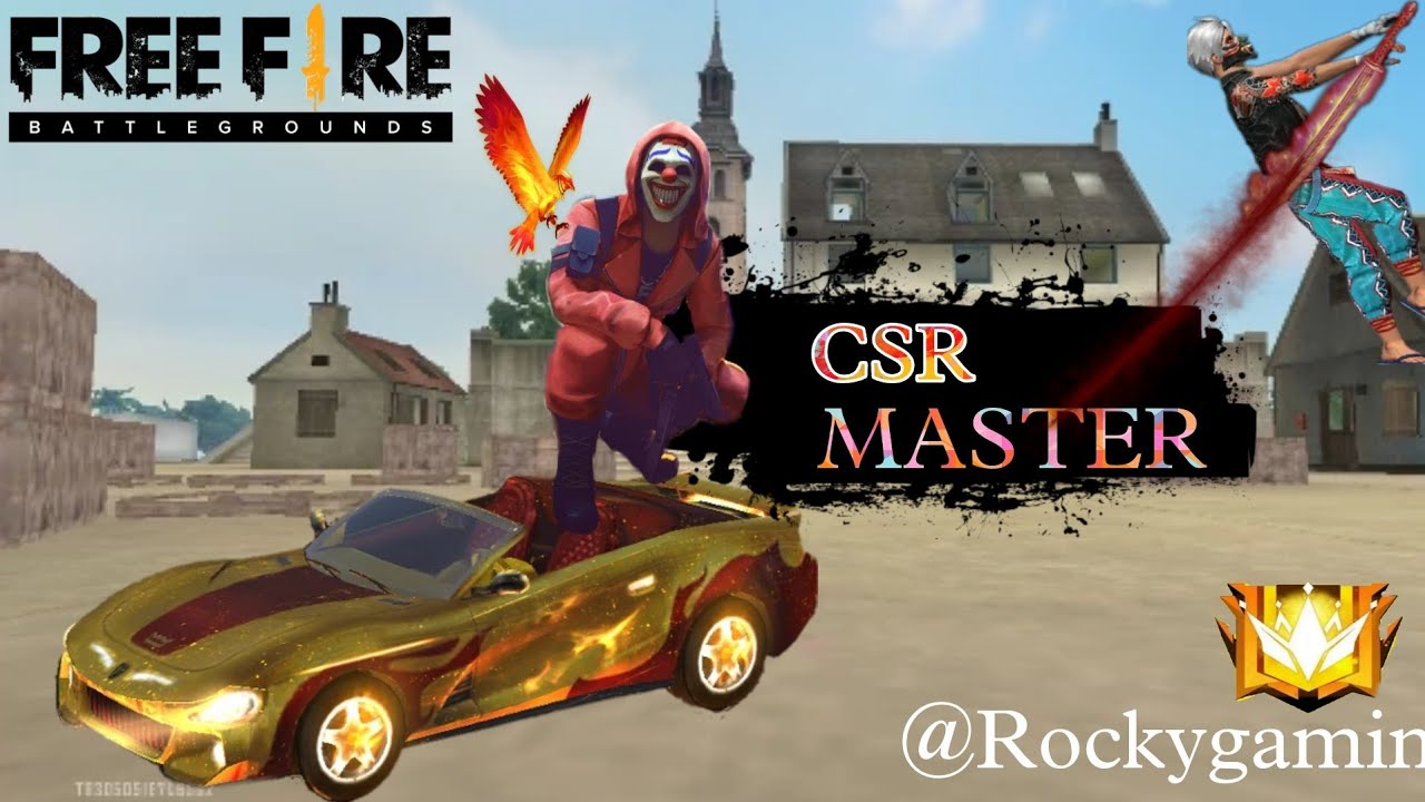 Csr rank push || csr rank push kaise kare || live free fire max ...