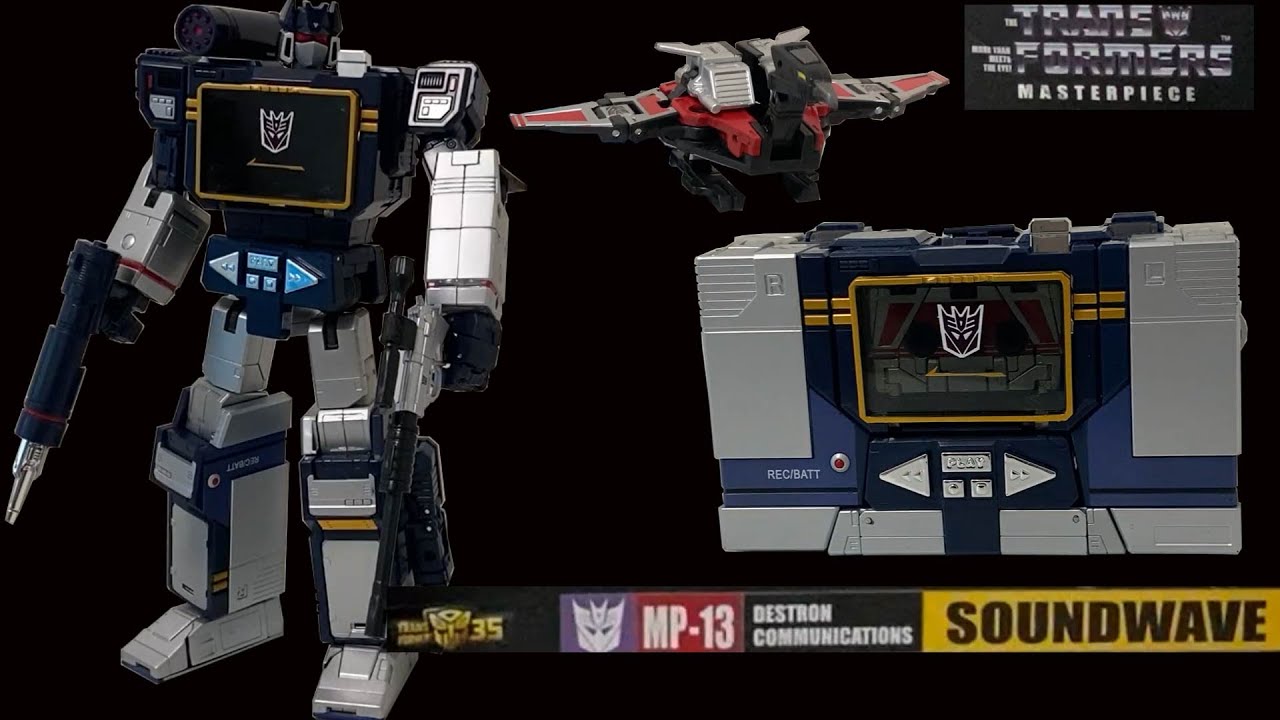 [마스터피스] 트랜스포머 G1 MP-13 (재판) 디셉티콘 사운드 웨이브 / Transformers masterpiece MP ...
