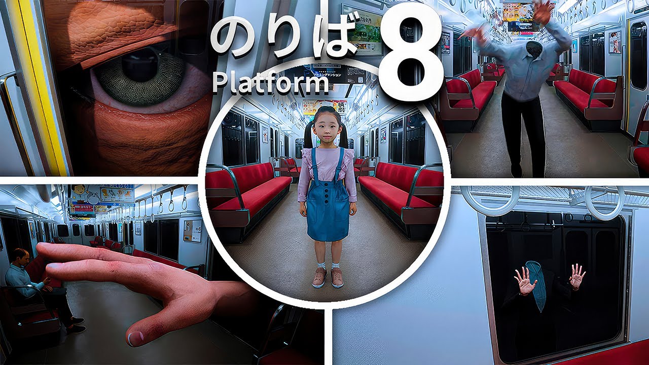 Platform 8 - All Jumpscares & All Anomalies & Endings - YouTube