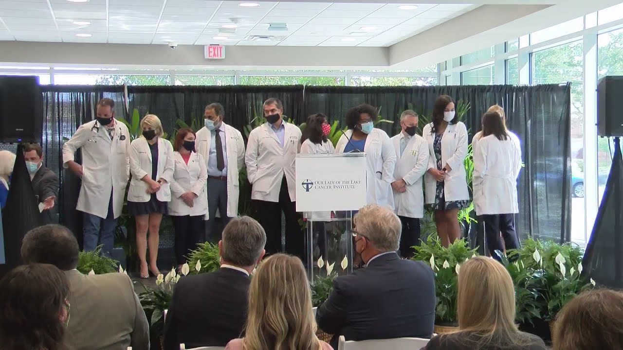 OLOL announces plans for new cancer center - YouTube