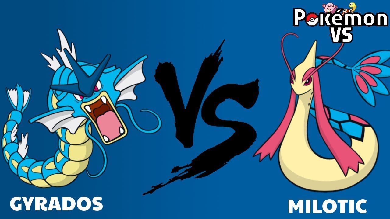 Gyarados Vs Milotic Pokemon Versus - YouTube