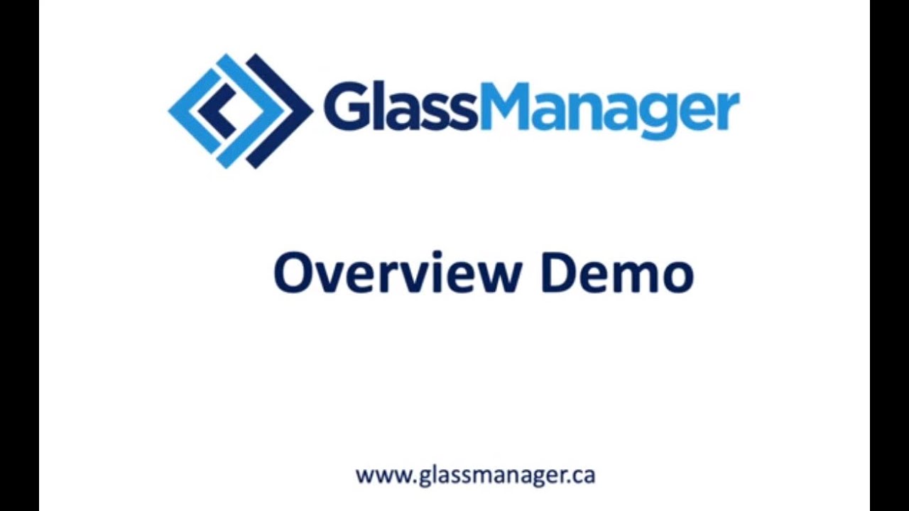 GlassManager Overview Demo - YouTube