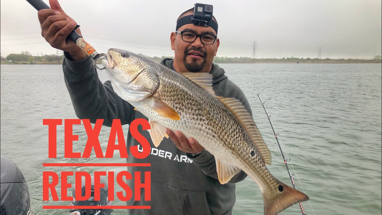 San Antonio, Texas Redfish! Lake Calaveras - YouTube