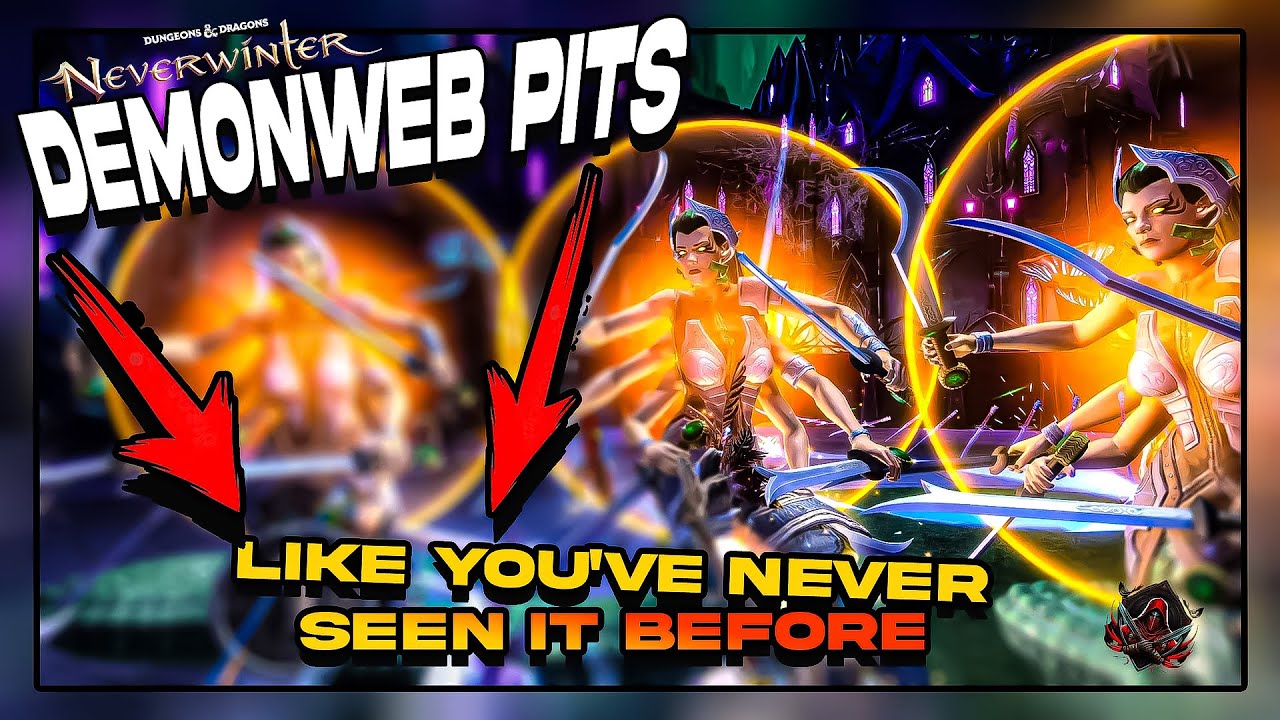 Demonweb Pits like you've never seen it before - Neverwinter ! - YouTube