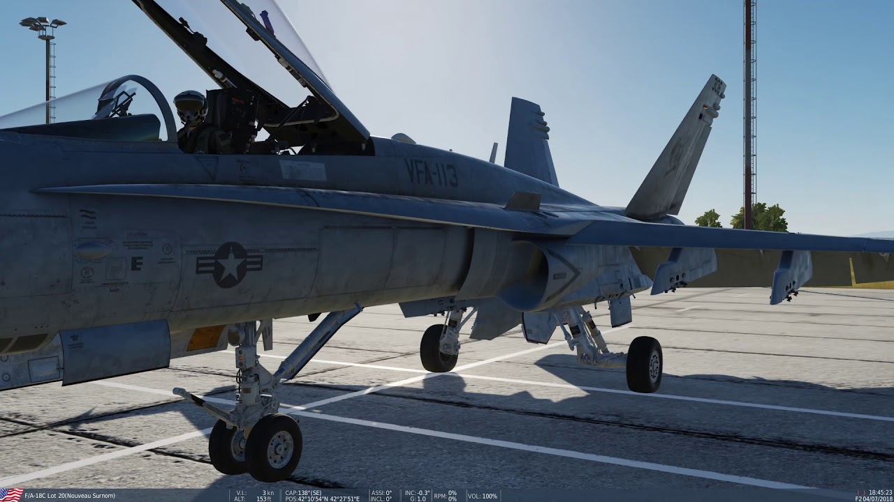 DCS tutoriel F/A-18C : instruments cockpit (part 2) - YouTube
