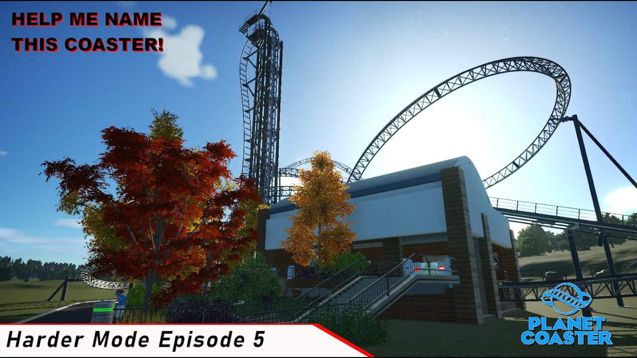 Building Retrograde Attractions First Roller Coaster | Harder Mode ...