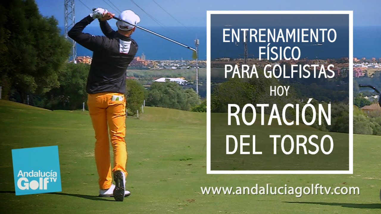 Entrenamiento físico para golf: Rotación del torso - YouTube
