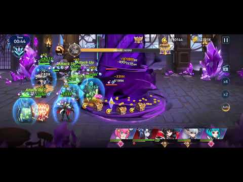 MLA Saturday Elite Guild Boss (Axe Demon) for level 448 team - YouTube